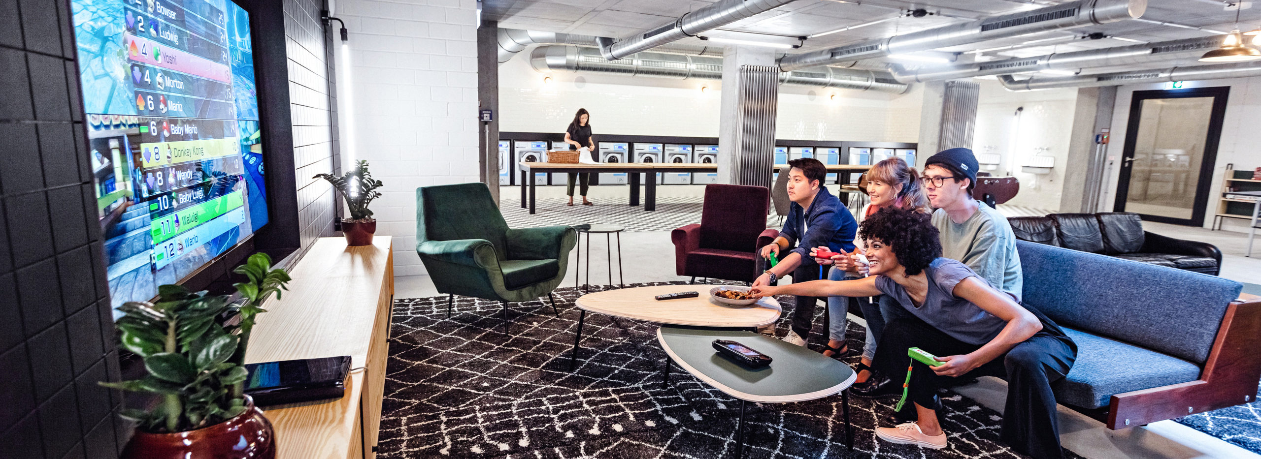 Frankfurt Riedberg Neon Wood Student apartments