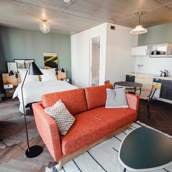 Neon Wood Experience the Future of Student Housing